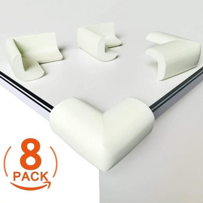 [Lot de 8] Protection Coin de Table, Mousse Souple Protection Angle ...