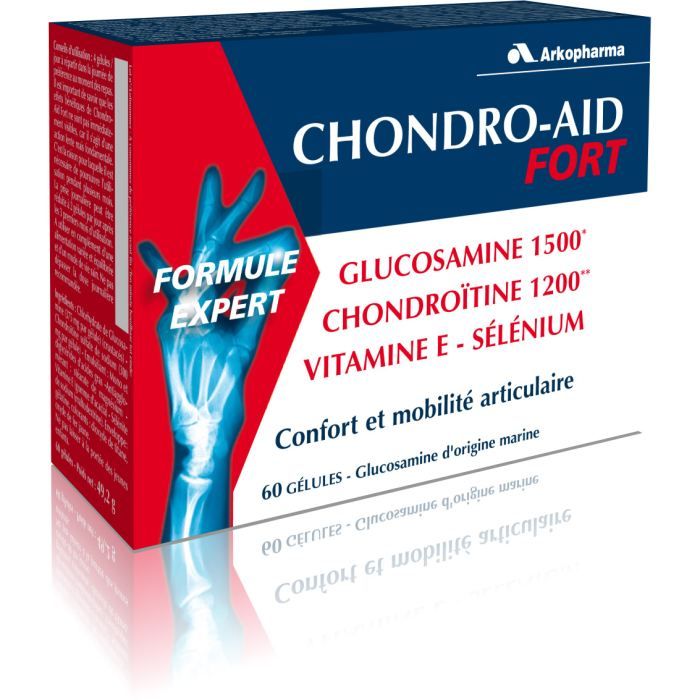 Chondro-aid fort 60 gélules - Cdiscount Santé - Mieux vivre