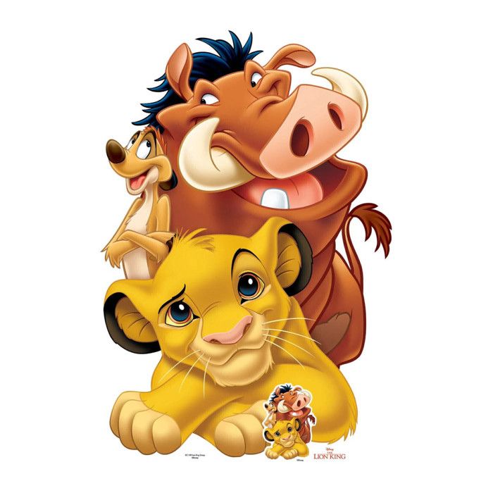 Figurine en carton Simba Pumba - Cdiscount Jeux - Jouets
