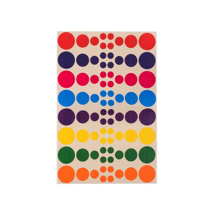 Gommettes - Enfant - Rondes - Différentes couleurs et tailles ...