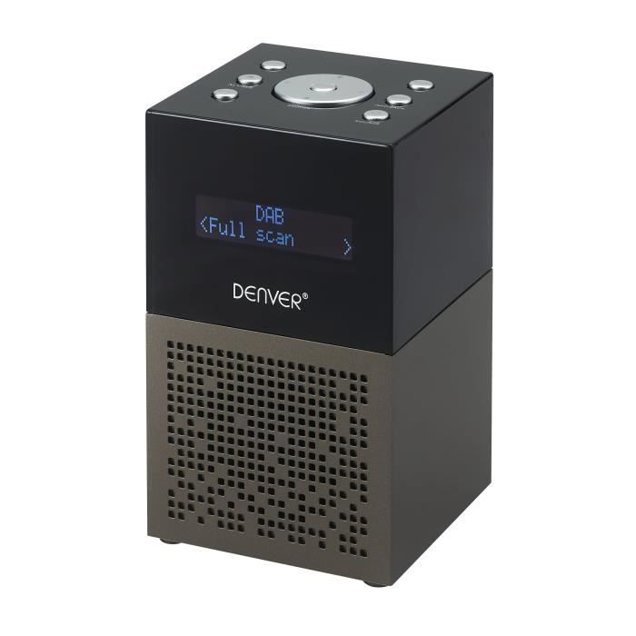 Radio-réveil DAB+ Denver CRD-510 avec double fonction d'alarme et port USB - Cdiscount TV Son Photo