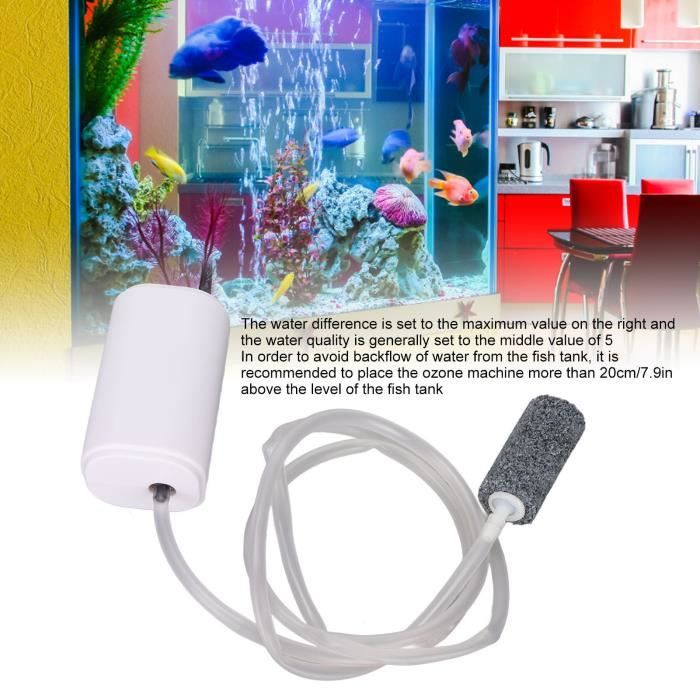 LON® machine à ozone pour aquarium Générateur d'ozone pour réservoir de ...