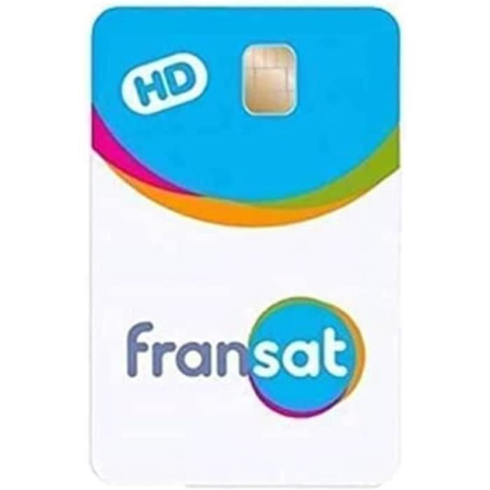 Carte HD Fransat - CFRANSATE - Modèle PC6 - Valable à Vie - Compatible ...