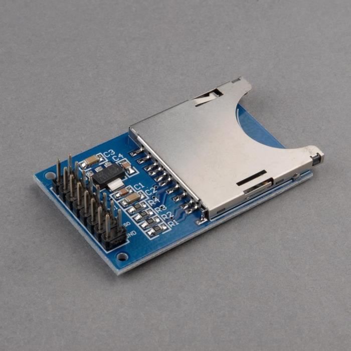 Module fente prise lecteur de carte SD - Arduino - 16 broches - 5V/3.3V ...