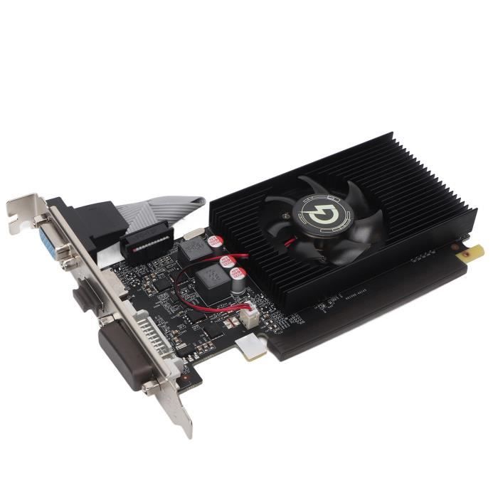 HURRISE Carte graphique 2 Go GDDR3 GT710 2GD3 2GB GDDR3 carte graphique ...