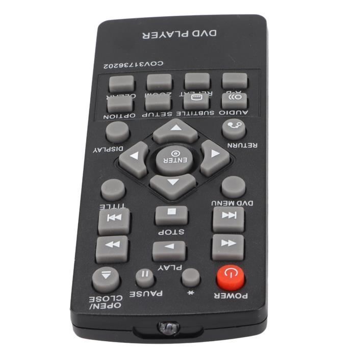 Hurrise Télécommande Pour Lecteur Dvd Cov31736202 Nouvelle Télécommande