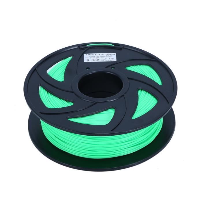 Fil Impression 3D Filament PLA 1.75mm 1kg Vert fluorescent - Cdiscount ...