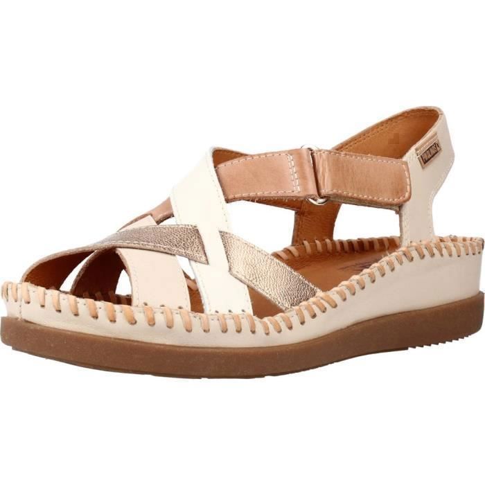 Sandale femme - PIKOLINOS - 107920 - Cuir - Marron - Semelle intérieure ...