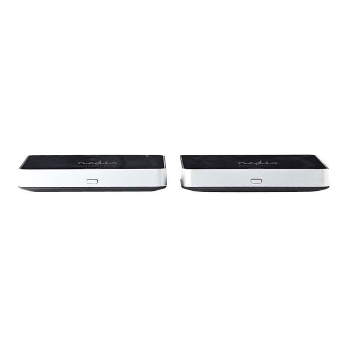 Nedis VTRA3410BK Rallonge vidéo-audio-infrarouge sans fil WiFi jusqu'à ...