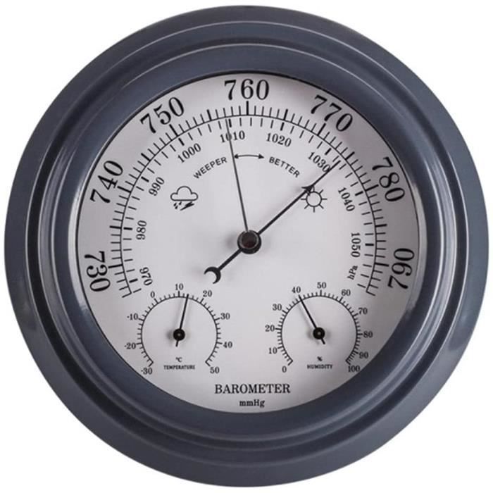 Baromètre, 1 Pcs Baromètre Mural Domicile Baromètre Instrument Météo ...
