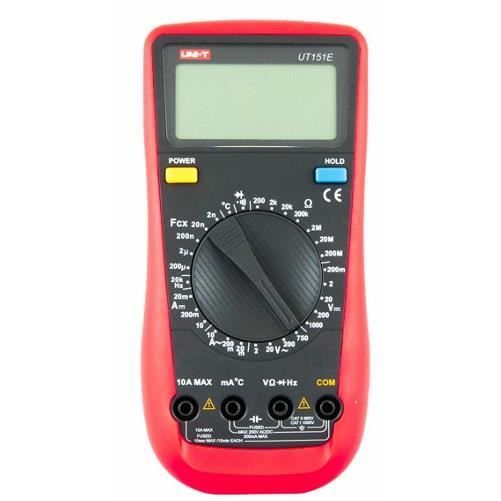 Multimètre numérique - UNI-T - UT151C - 1000V DC - 600V AC - 10A DC/AC - Cdiscount Bricolage