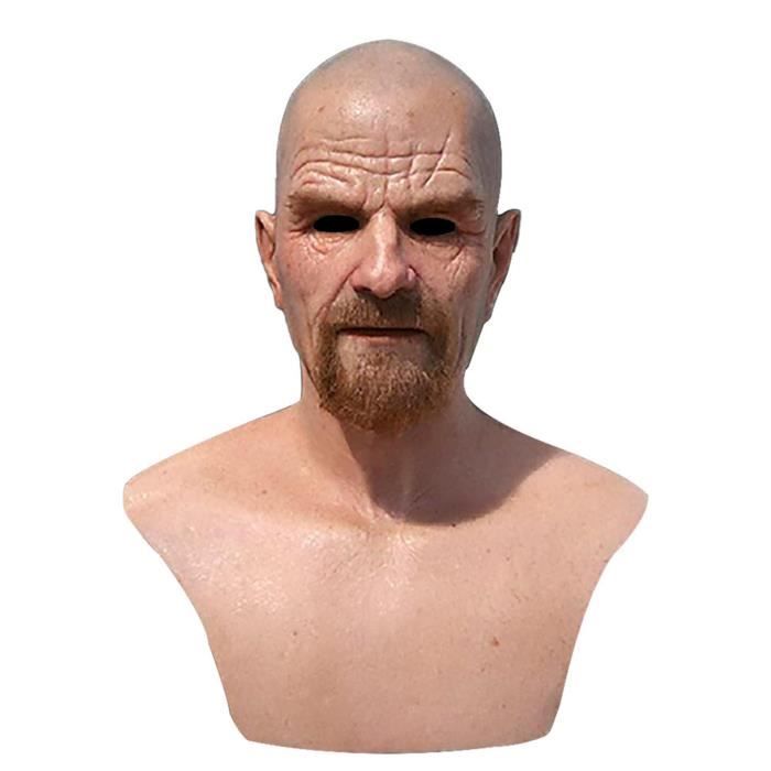 Halloween d'horreur Masque Cosplay Latex Casque intégral -(Masque ...