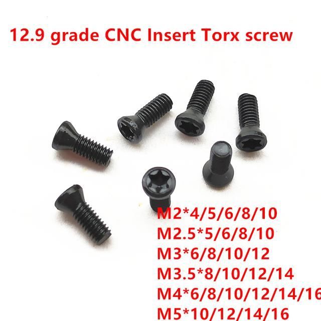 VIS,M3.5x14--Vis Torx De Remplacement En Carbure, 20 Pièces, M2 M2.2 M2.5 M3 M3.5 M4 M5 M6 Grade ...