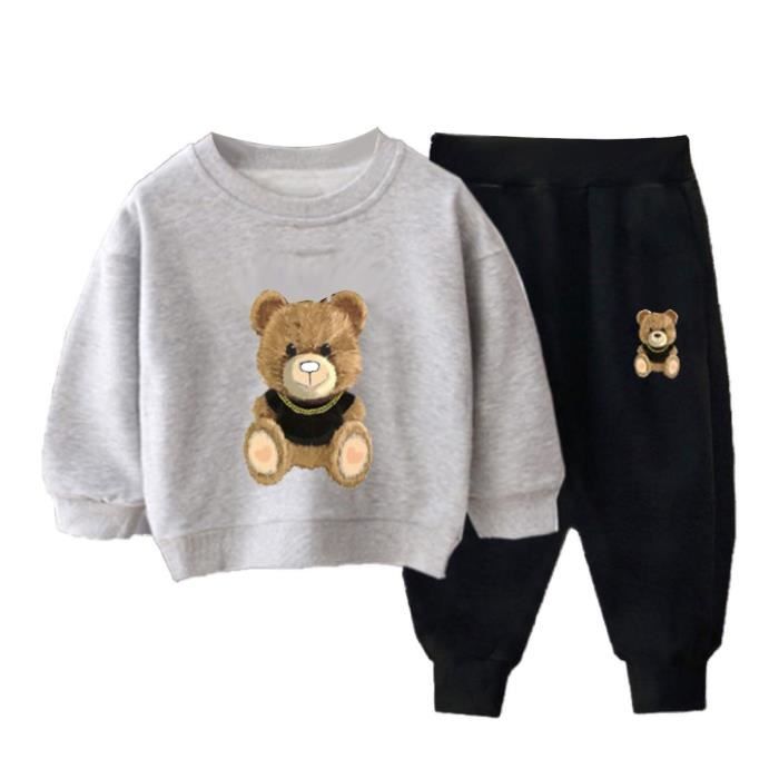 Zerodis Ensemble de pulls pour enfants Ensemble pull-over en coton pour ...