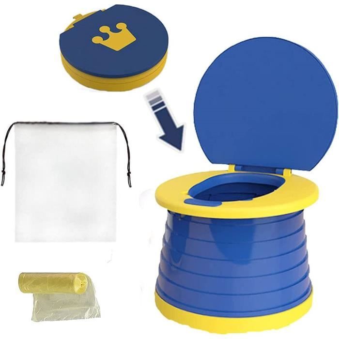 Pot Bebe Toilette Pliable Voyage Toilette Enfant Pliablea,Pot Pliant De ...