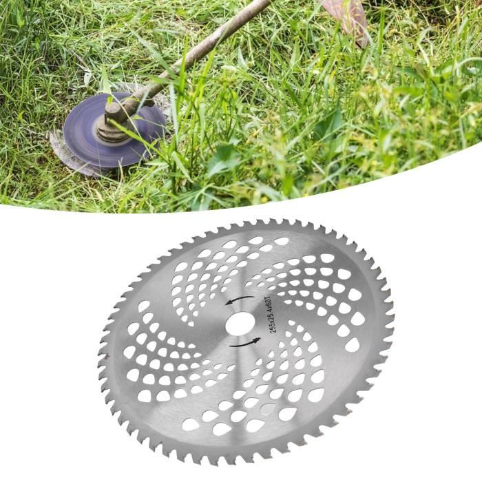 Cikonielf Lame de scie pour débroussailleuse - Débroussailleuse lame de scie disque de coupe 60 ...