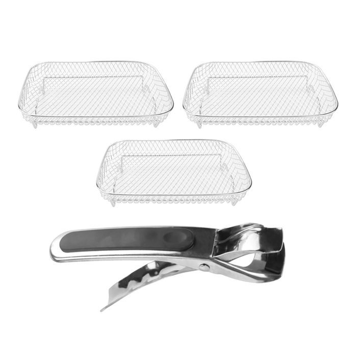 Support de Friteuse à Air pour Friteuse à Air Ninja Dual XL, Support de DéShydrateur Multicouche ...