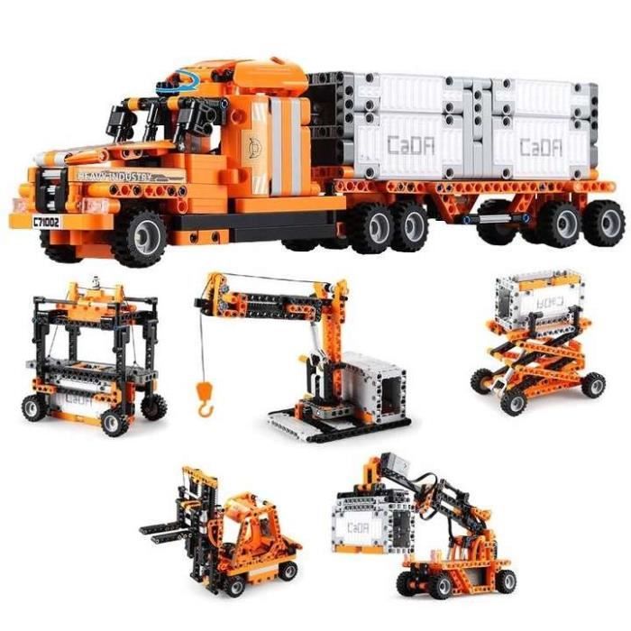 Cada Blocks Sound Controlled Truck 10in1 634 pieces C71002W - Cdiscount ...