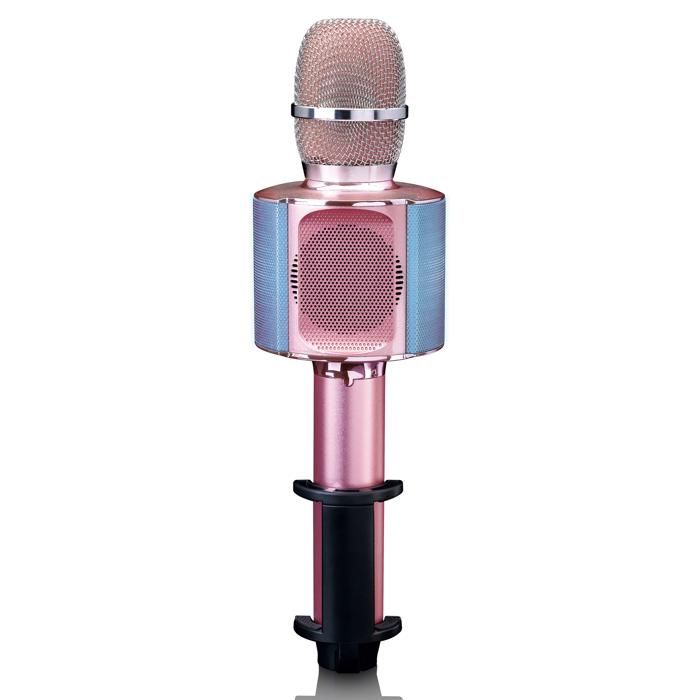Lenco BMC-090PK - Microphone Bluetooth® pour karaoké avec enceinte et ...