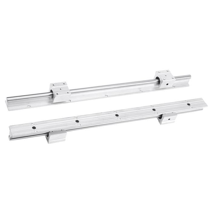 Arbre De Rail Linéaire Rail Linéaire Guide Linéaire En Métal 2 Pièces ...