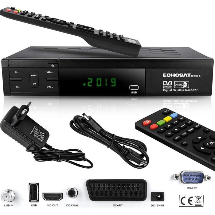 Récepteur Satellite - GENERIC - HD Line 20700 - DVB-S/DVB-S2 - HDMI ...