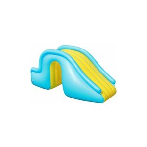 Toboggan gonflable piscine hors sol - Cdiscount
