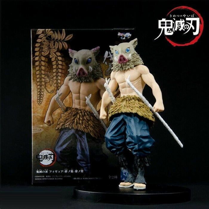 Figurines Demon Slayer Kimetsu no Yaiba Inosuke Hashibira, 5.5 pouces ...