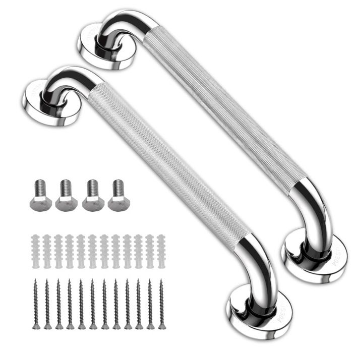 Barre d'appui de salle de bain en acier inoxydable, barre d'appui ...
