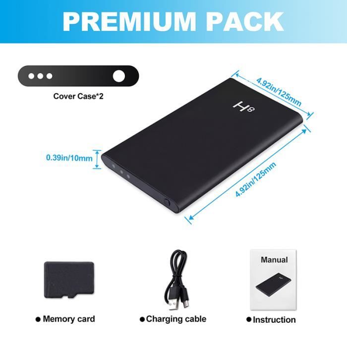 Mini caméra sans carte TF-Mini Caméra Invisible 4K HD Power Bank, Wifi ...