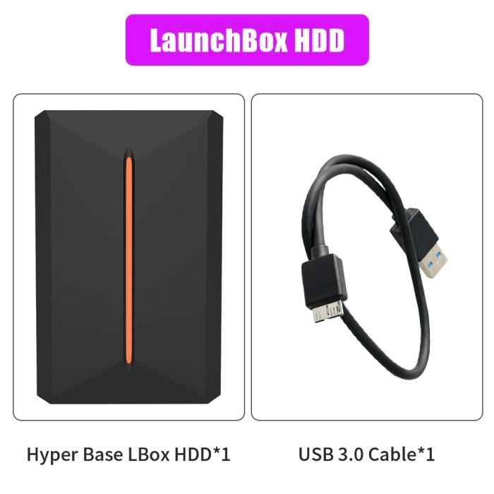 HDD LOBBOX 500 Go - Plus de 3760 jeux 3D-AAA pour PS4-PS3-PS2-Switch-WII-Wprospects U-N64-DC ...