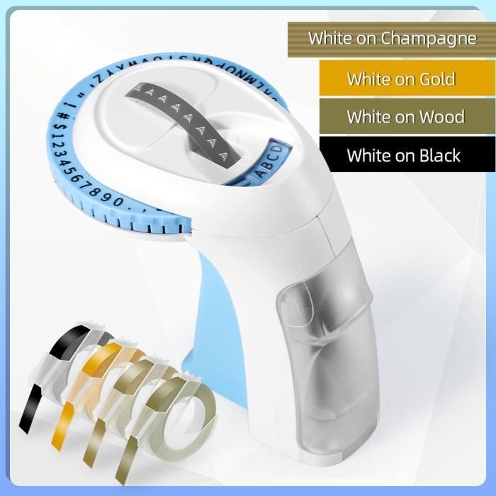 1 imprimante 4 bandes 9 - Machine à imprimer en relief 3D portative ...