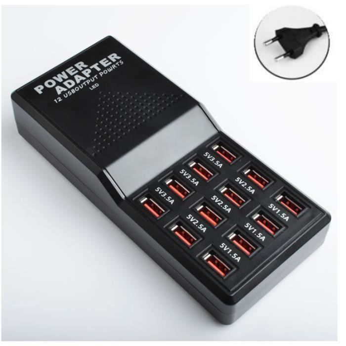 Multiprise USB, Multi Chargeur x12 PORTS USB - Cdiscount Informatique