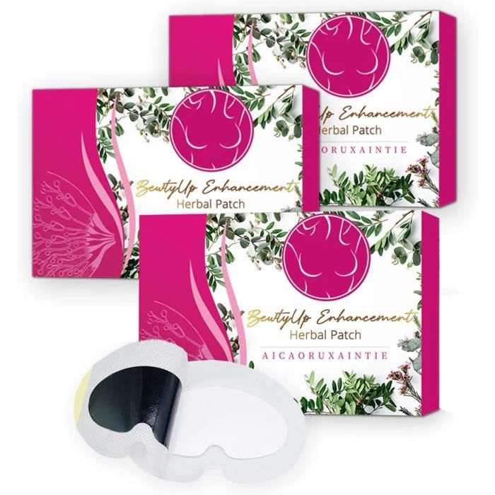 Breast Enhancement Herbal Patch, 1Box/6Pcs Natural Herbs Breast ...