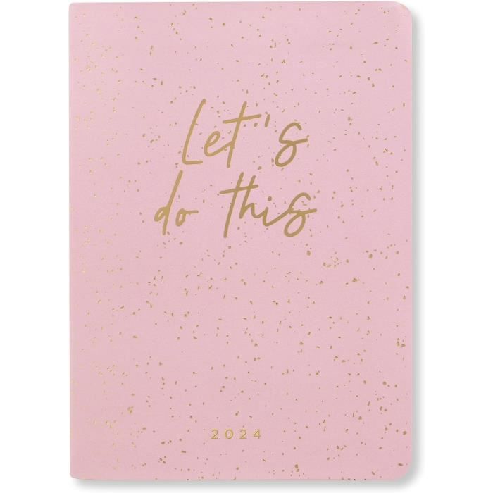 Letts Inspire Agenda Semainier 2024 Rose Format A6[n1683] - Cdiscount ...