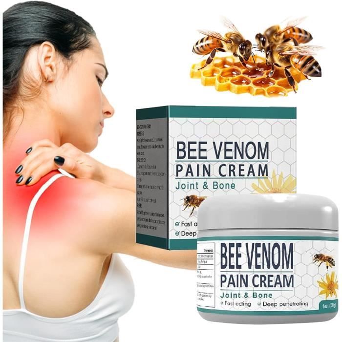 Bee Venom Cream for Pain,Baume à l'abeille contre la douleur, Bee Venom ...