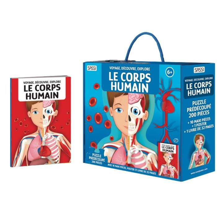 Voyage, découvre, explore : Le corps humain - Cdiscount Jeux - Jouets