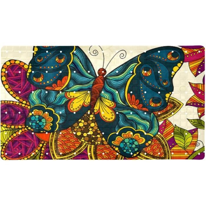 Tapis de Douche,Tapis de Baignoire antidérapant,Tapis de Bain pour ...