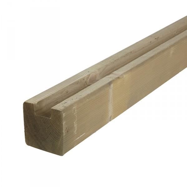 Forest-Style - Poteau rainuré en U 70x70x2200 mm - Cdiscount Jardin