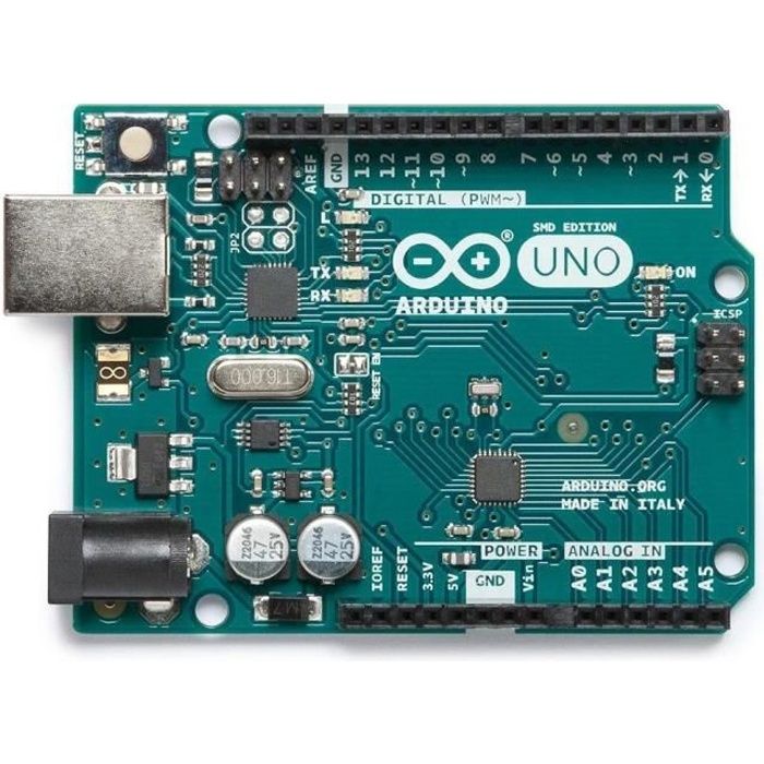 ARDUINO® - Arduino Uno Rev3 Officiel avec l'ATmega328 (SMD) - Cdiscount ...