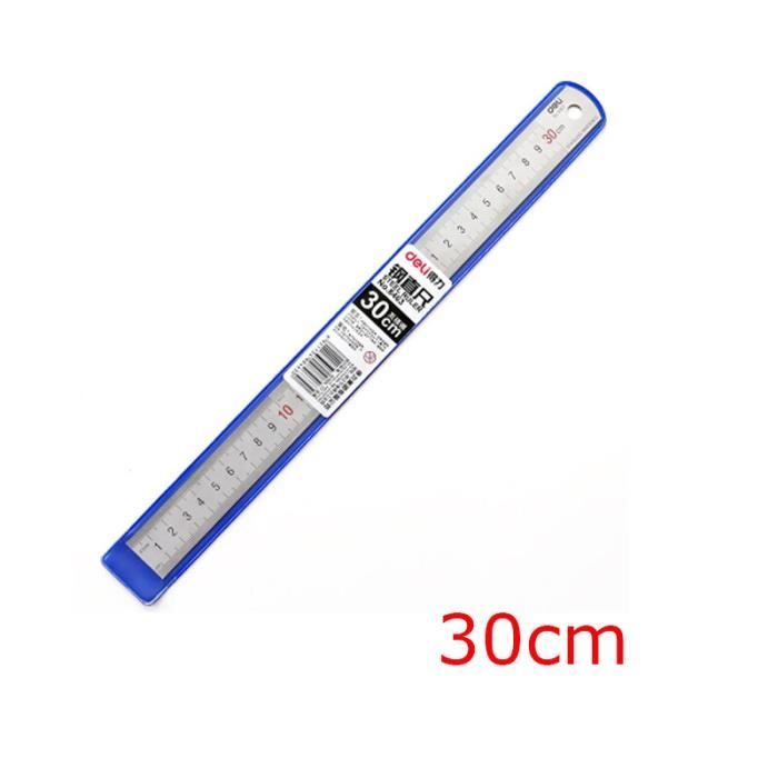 Regle - equerre,règle droite Double face en acier inoxydable,outil ...