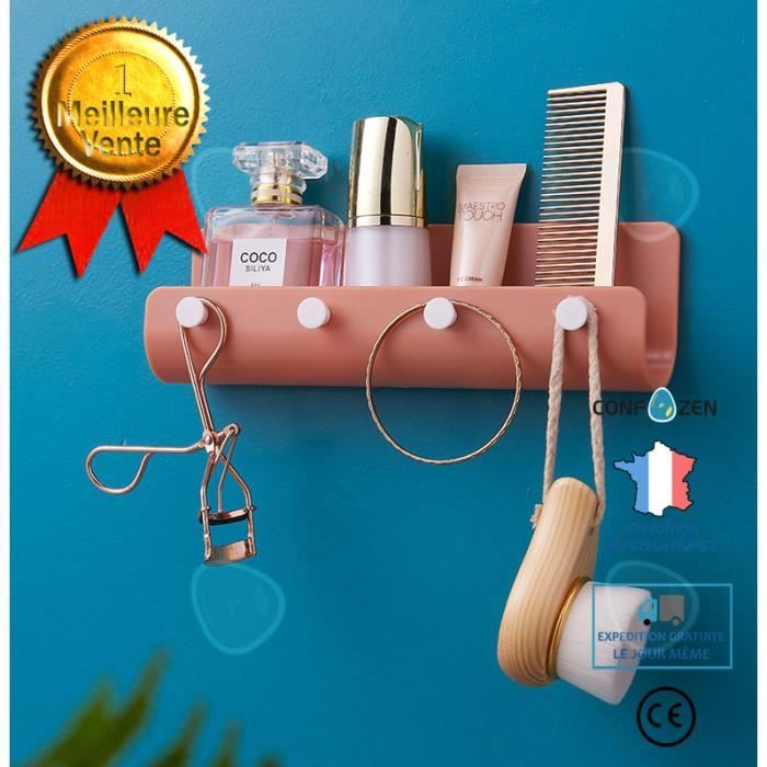 CONFO® Support de crochet mural Support de rangement Support mural ...