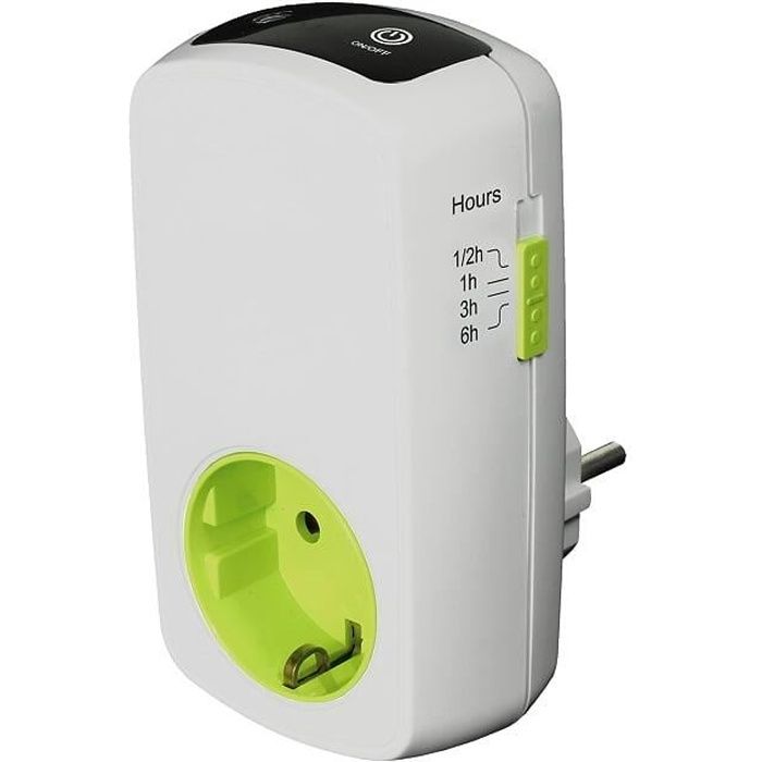 Prise programmateur départ différé-arrêt programmé - Cdiscount Bricolage