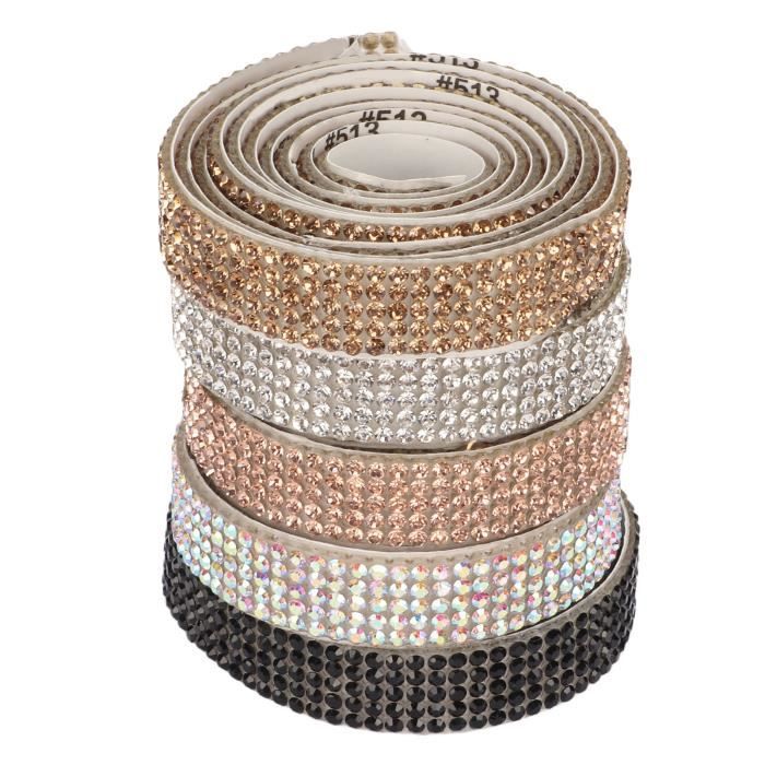 COC-7616725046372-bandes de ruban de strass 5 Pièces Bandes de Strass ...