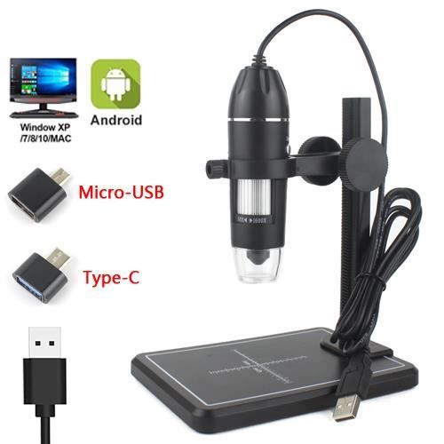 MICROSCOPE OPTIQUE,Usb Lift Stand 1000x Microscope numérique USB ...