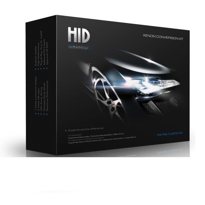 Kit XENON HID basic H7 6000K - Cdiscount Auto