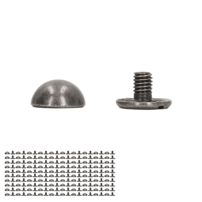 Mxzzand goujons de rivets métalliques tubulaires Kit de Rivets en cuir ...