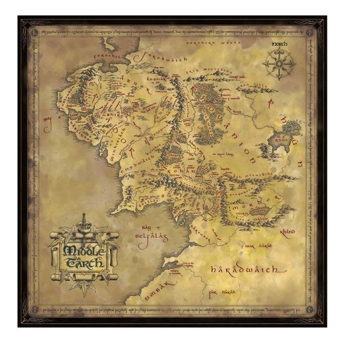 Puzzle - NOBLE COLLECTION - Le Seigneur des Anneaux - 1000 pièces ...