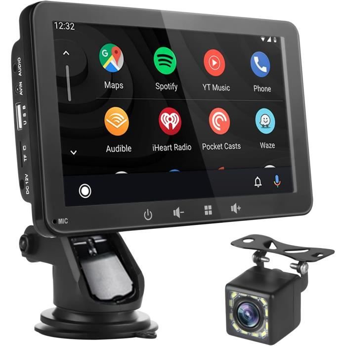 Autoradio Portable Sans Fil Carplay-Android Auto - Écran Tactile De ...