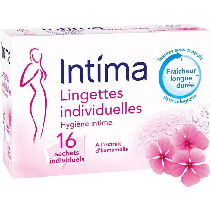 Intima - Lingettes Hamamelis - 2 paquets de 16 lingettes26 - Cdiscount ...