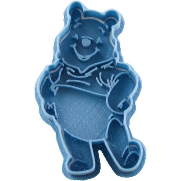 Winnie The Pooh 2 Coupe-Biscuits Bleu 8 X 7 X 1,5 Cm[H2254] - Cdiscount Maison